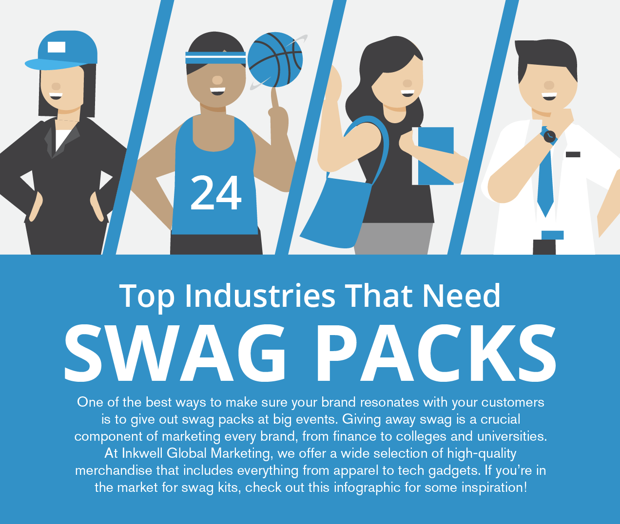 Top Industries That Need SwagPacks™ - Inkwell