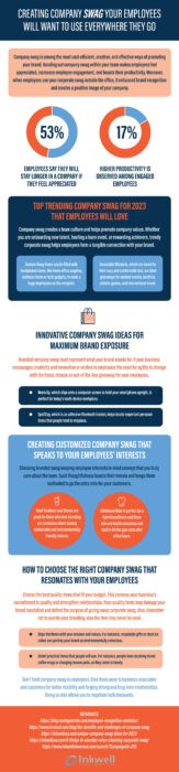 Creating Company Swag That Your Employees Will Love| Inkwell